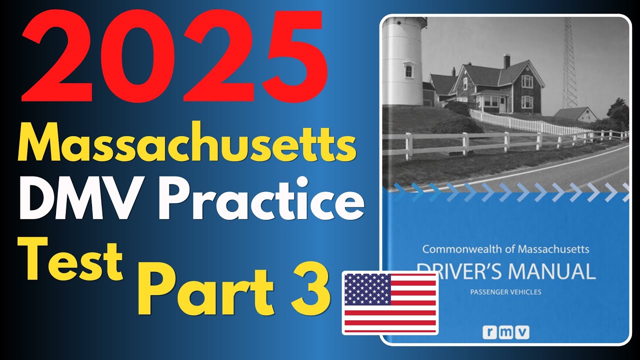 Massachusetts DMV Permit Practice Test | Part 3 | USA DMV Permit ...