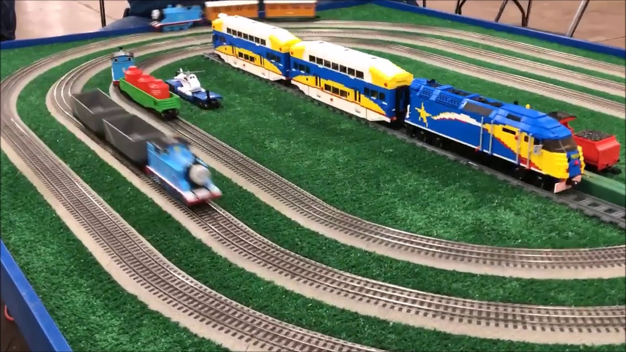 O Scale Thomas & Friends Layouts - YouTube