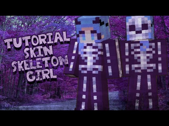 Skeleton Girl Minecraft Skin
