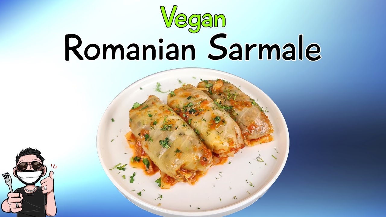Vegan Cabbage Rolls - Romanian Sarmale Recipe | Vegan Sarmale - YouTube