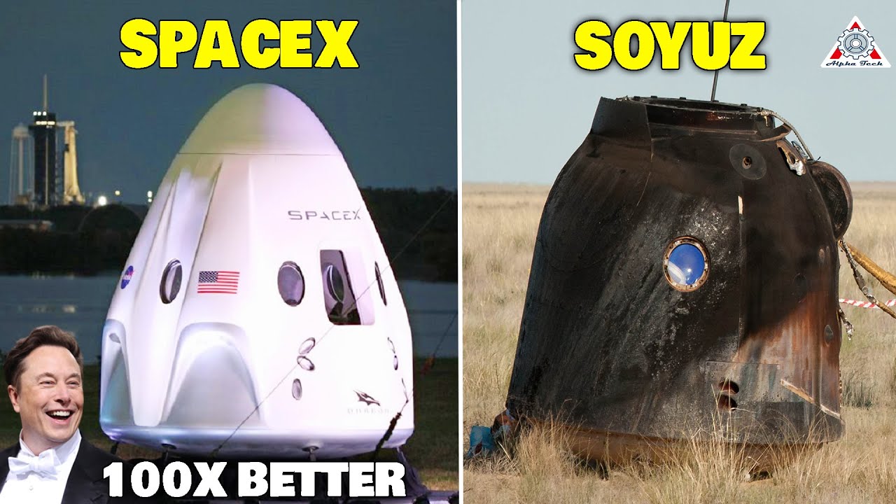 Why SpaceX Dragon is 100x BETTER Than Russian Soyuz? Russia is SHOCKED ...