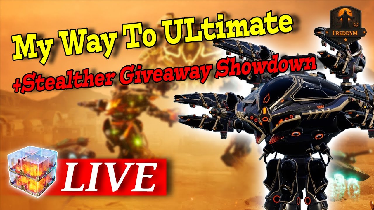 War Robots My Way To Ultimate + Stealther Giveaway Showdown - YouTube