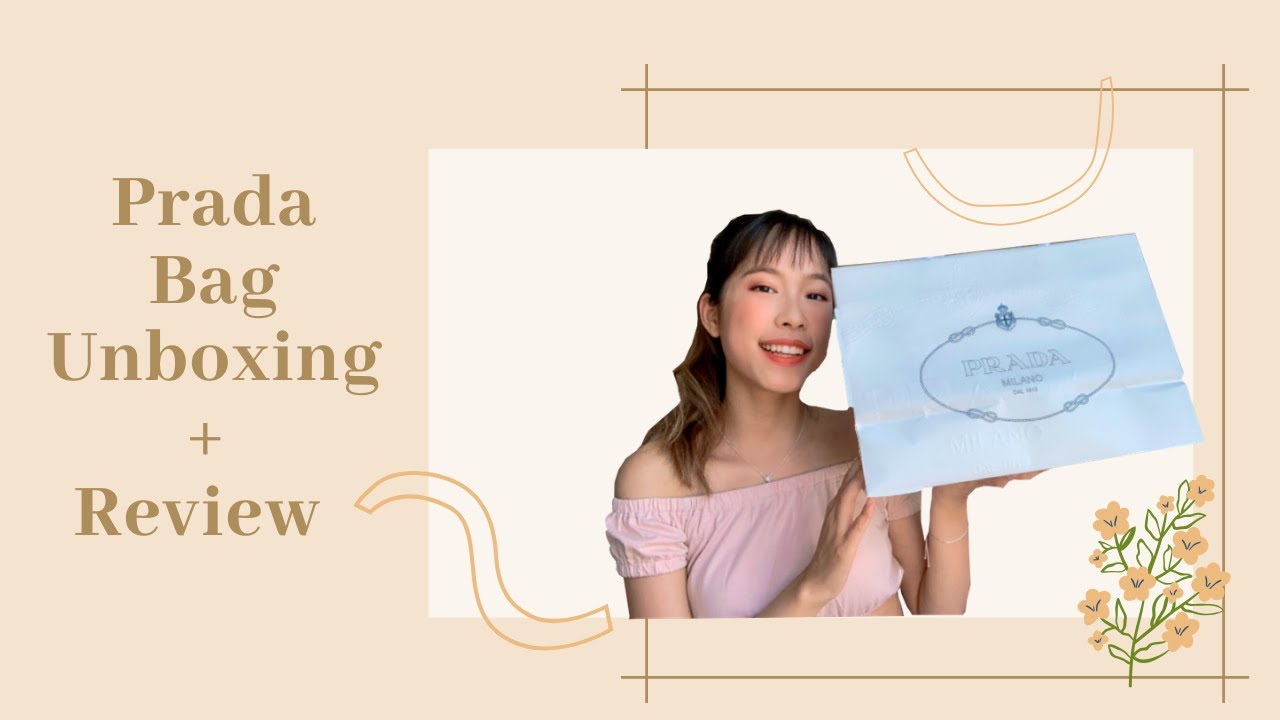 My First Prada Bag|Prada 2000 Re- Edition Worth or Not?| Unboxing/First ...