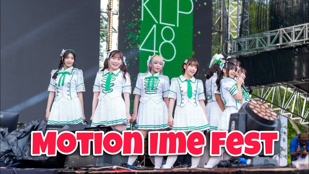 KLP48 - MOTION IME FESTIVAL | Full Perform and MC [Fancam] - YouTube