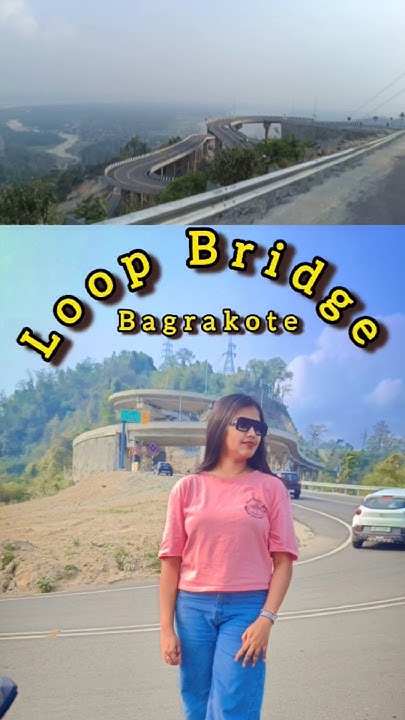 Loop Bridge giye ata ki holo?😱 #bagrakote #loopbridge #youtubeshorts #foryou #minivlog # ...