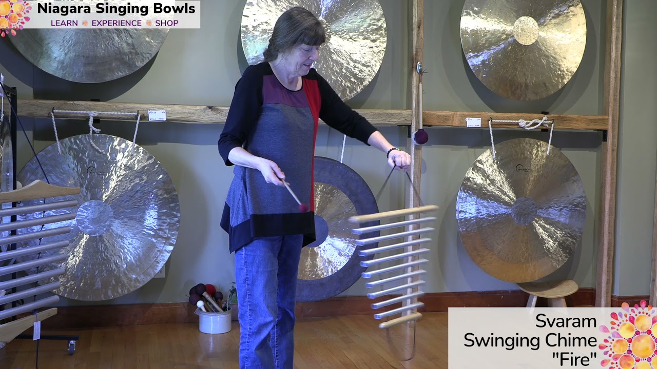 Svaram Swinging Chimes 9 Bar Fire - YouTube