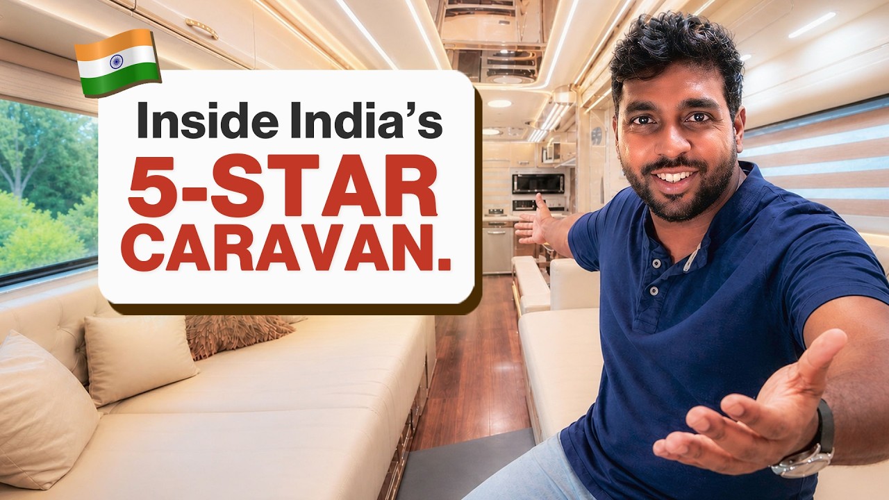 Motorhome in India - Traveling in Luxury 5-STAR CARAVAN | MOTOHOM - YouTube