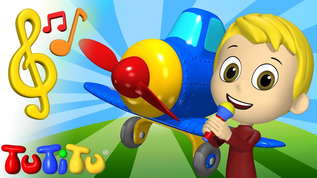 Songs & Karaoke for Children 🎶 Airplane - YouTube