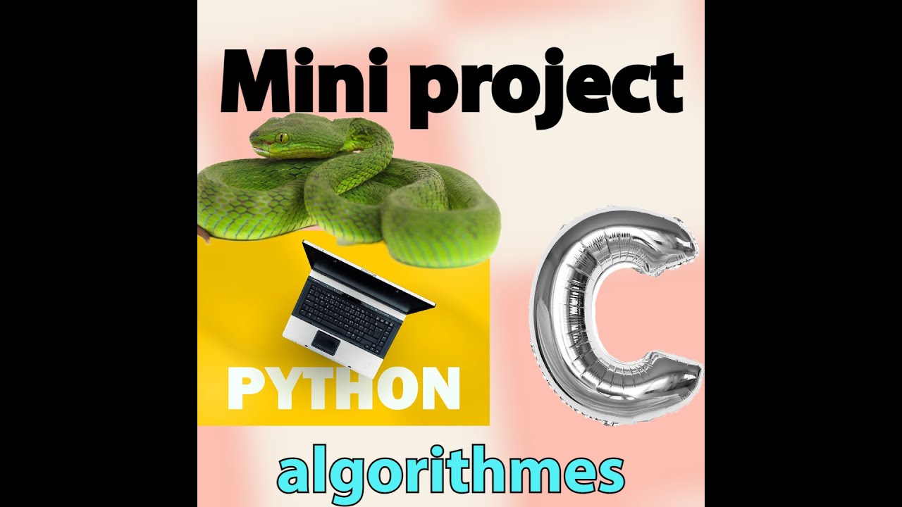 #16 Mini Project Algorithme +Python + C | #younes_elyoussoufi_01 - YouTube