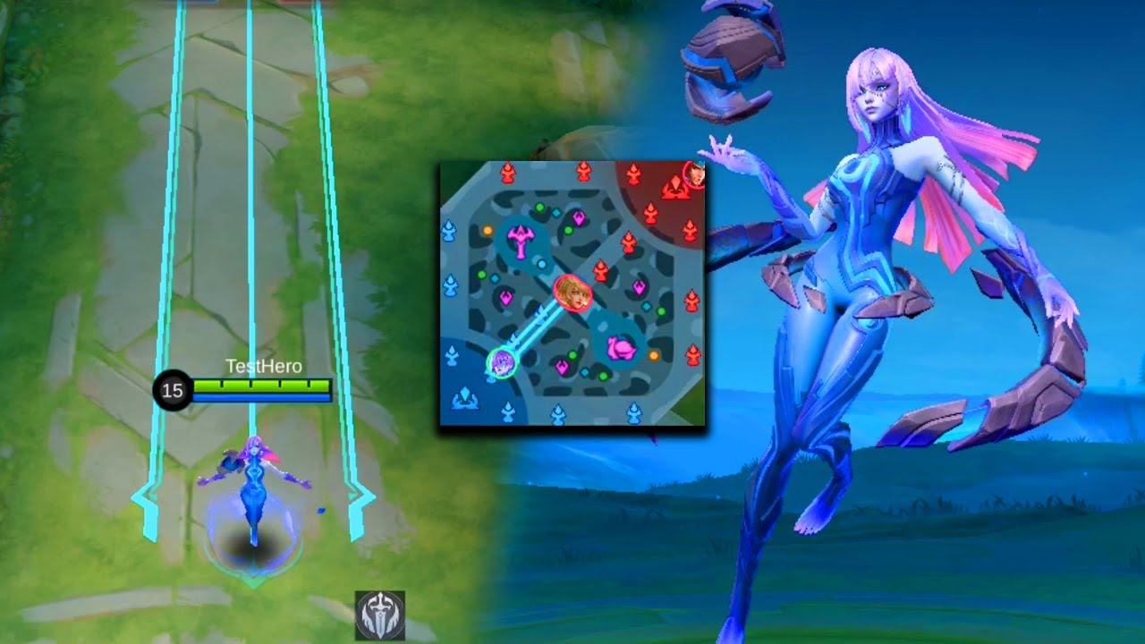 New hero novaria insane long range mage - YouTube