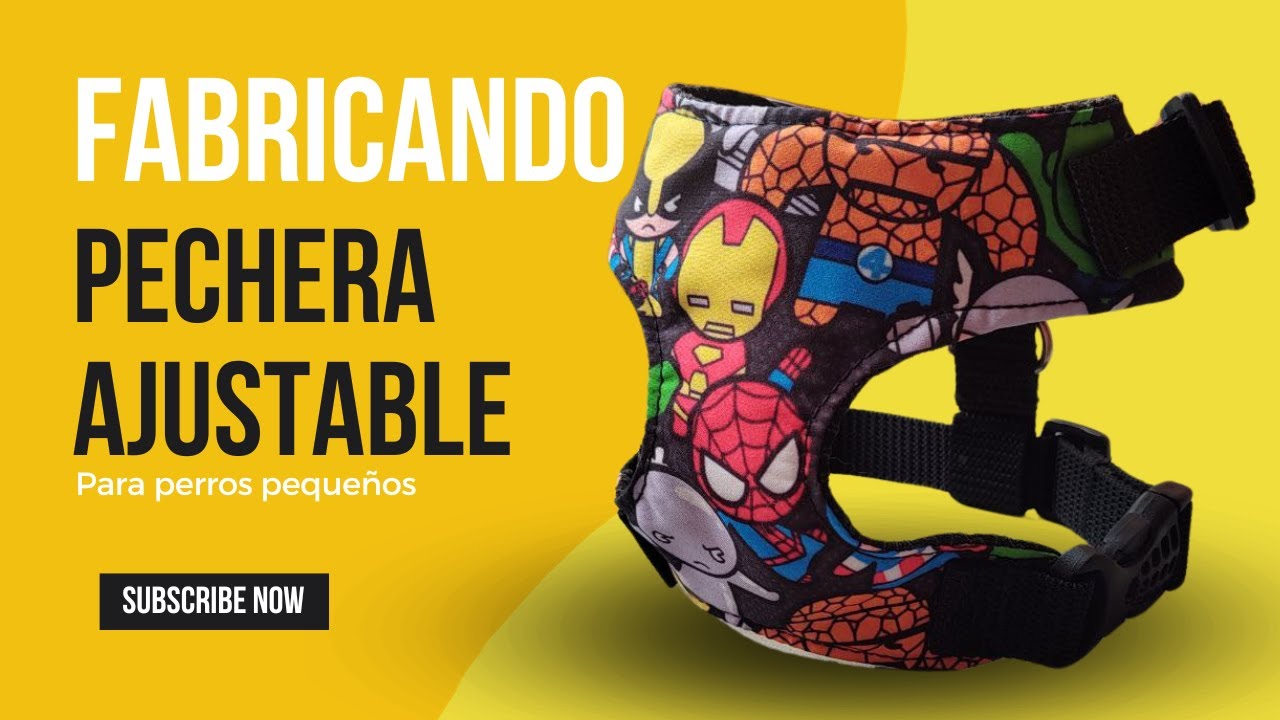 ️ PASO A PASO Pechera Super Ajustable para PERROS - YouTube
