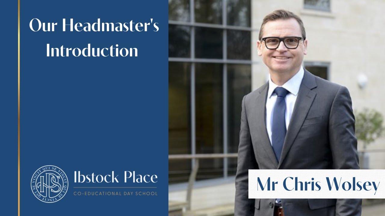 Our Headmaster's Introduction - YouTube