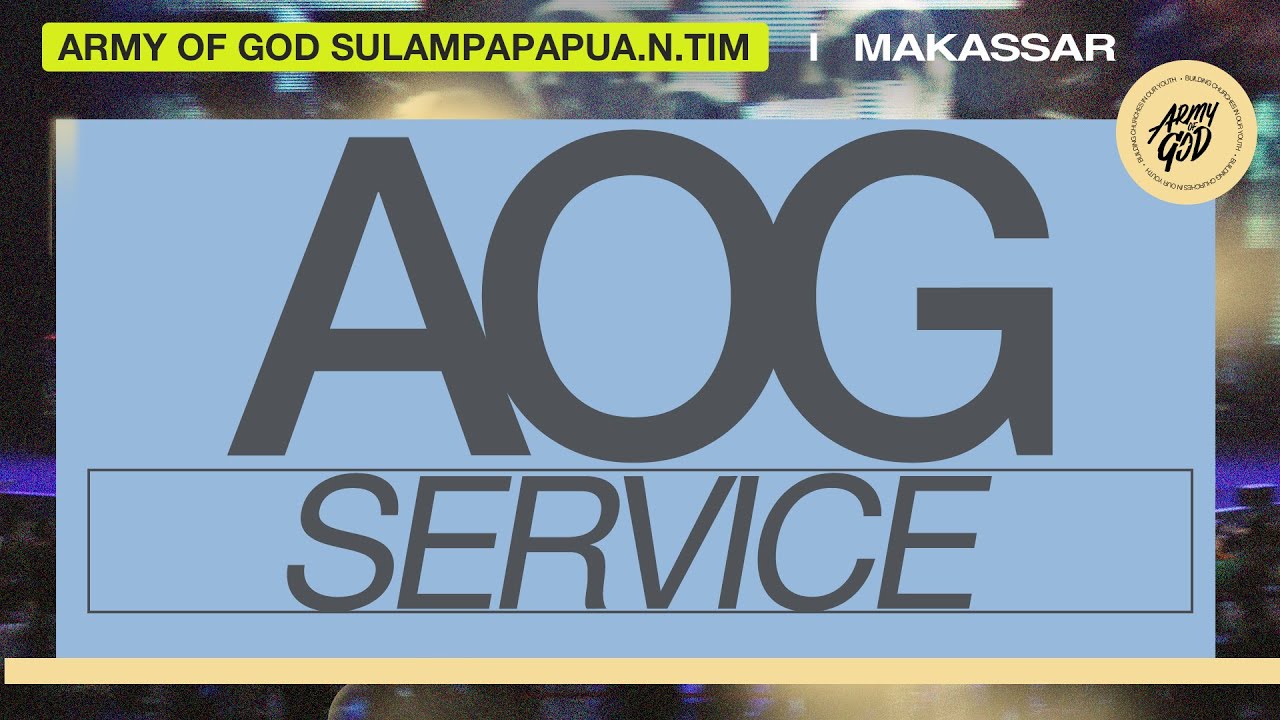 GMS Makassar | Ibadah Army of God - Ps. Margaret Wu - YouTube