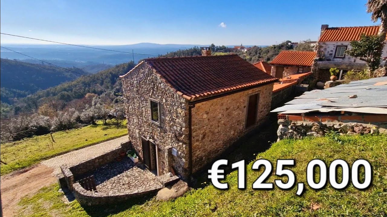 Beautifully Finished Stone House With Stunning Views Central Portugal ...