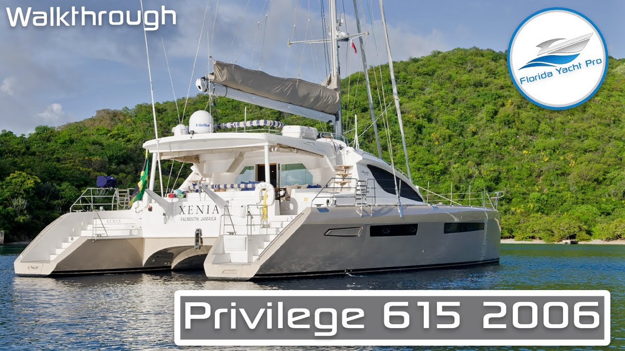 2006 Privilege 615 Catamaran Walkthrough | Available in Fort Lauderdale ...