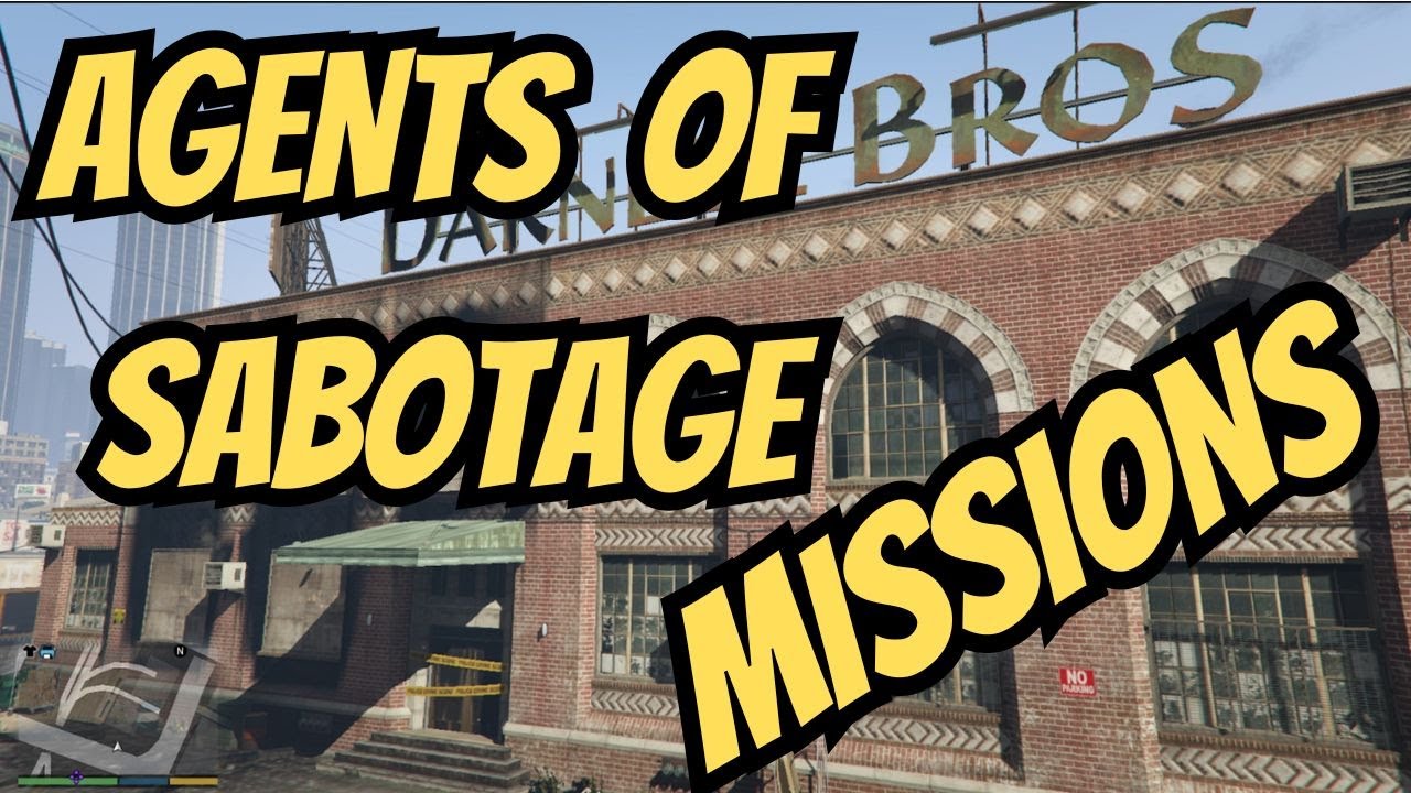 AGENTS of SABOTAGE = GTA 5 GAMEPLAY - YouTube
