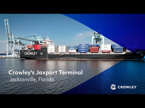 Crowley's Jaxport Terminal Tour - YouTube