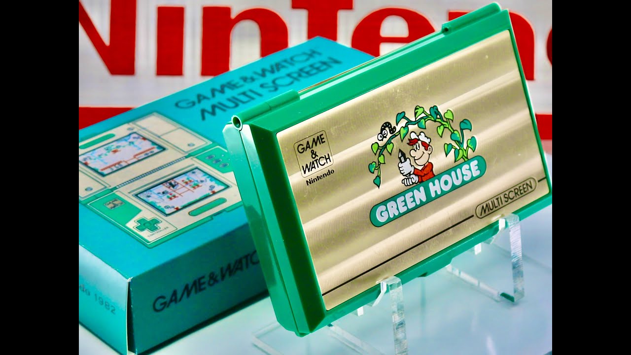Episode 33 - Nintendo Game & Watch Greenhouse GH-54 - 1982 - YouTube
