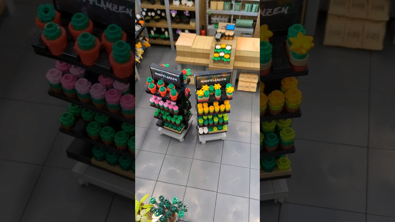 LEGO Flower Shop by Stefan Engel at SteinHanse 2024 - YouTube