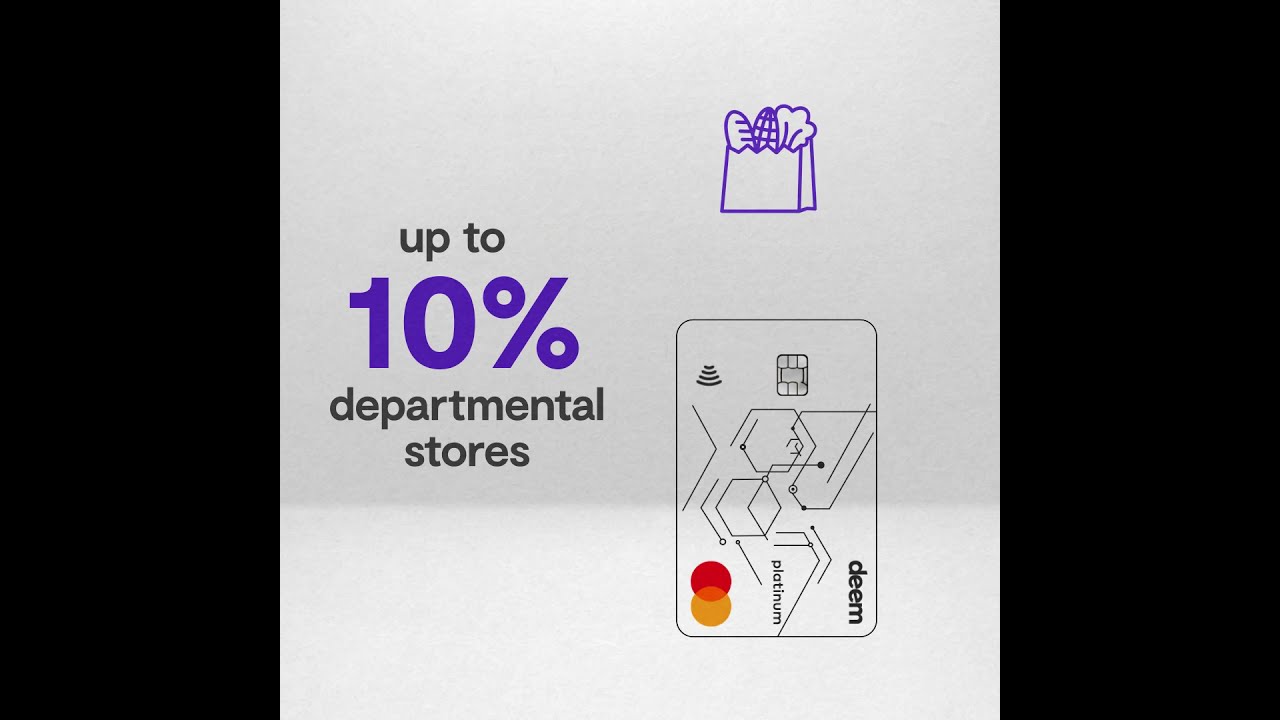 Deem | Platinum Cash Up Credit Card - YouTube