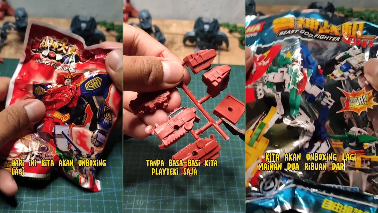 Kompilasi Unboxing dan Merakit Mainan 2000an Part 2 - YouTube
