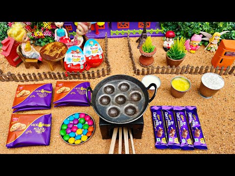 Miniature Dark Fantasy Chocolate Lava Cake | Chocolate Lava Cake | Dairy Milk Choco Cake | Chocolate