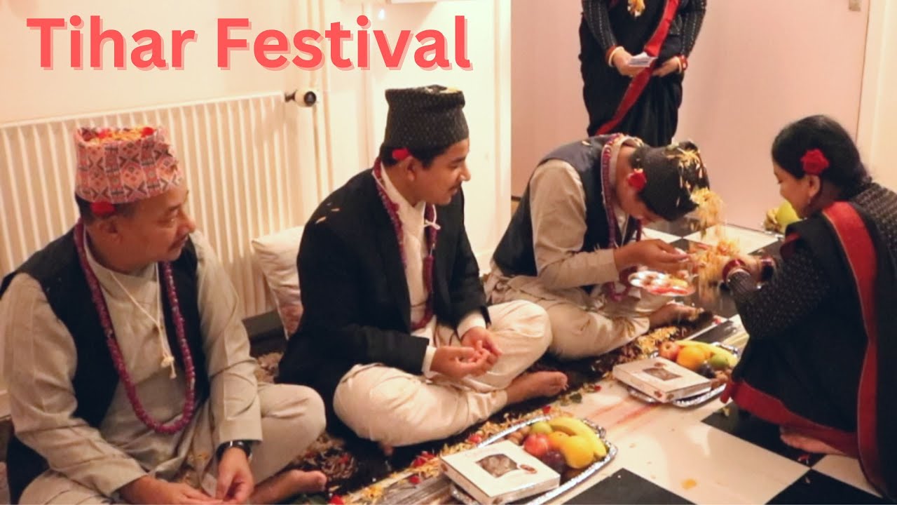 Tihar Festival 2022 | Nepali Delicious Food, Lights, flowers, colors ...