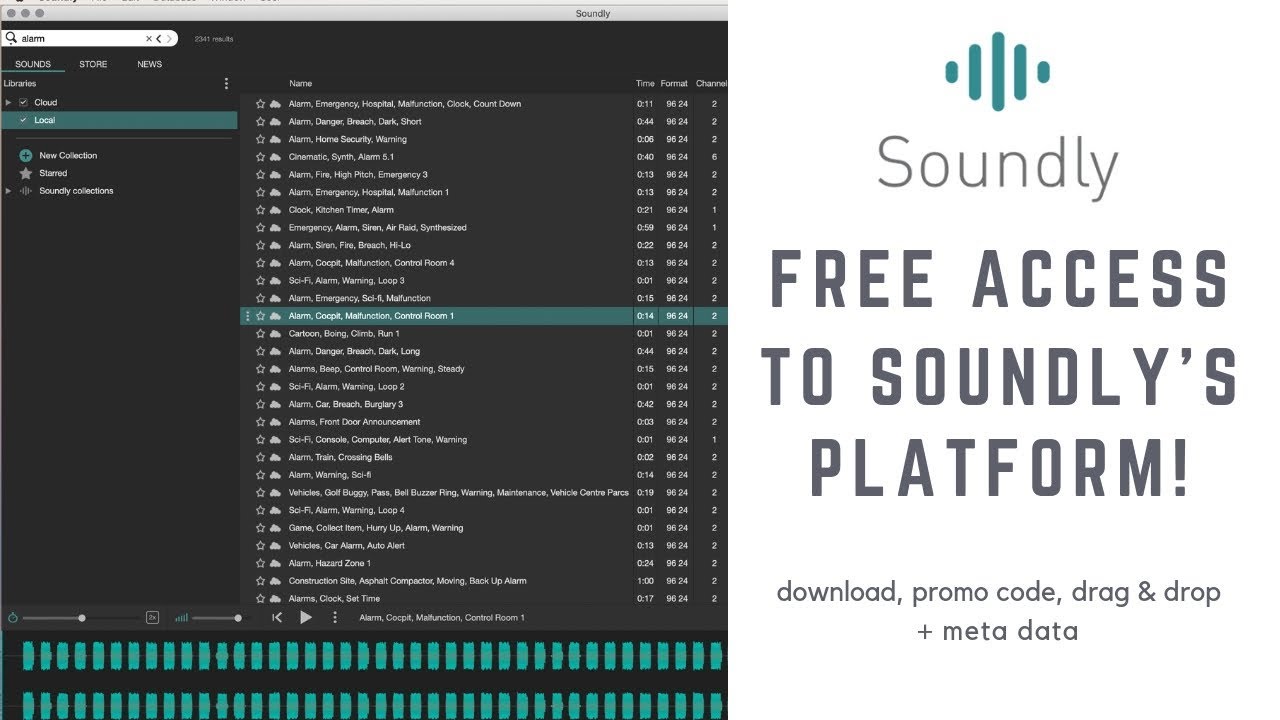 Soundly Sound Effects Platform! Test The Best Sound Effects Library ...
