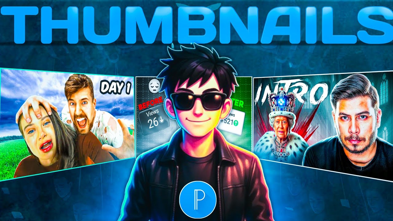 Make Thumbnail Like Pro l YouTube Thumbnail Tutorial 🔥 l How To Make ...