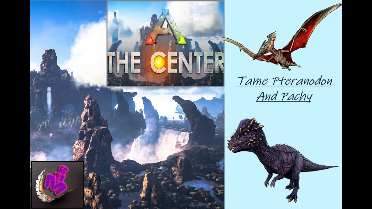 ARK Survival Ascended : TAME PTERANODON AND PACHY / MAP THE CENTER ...
