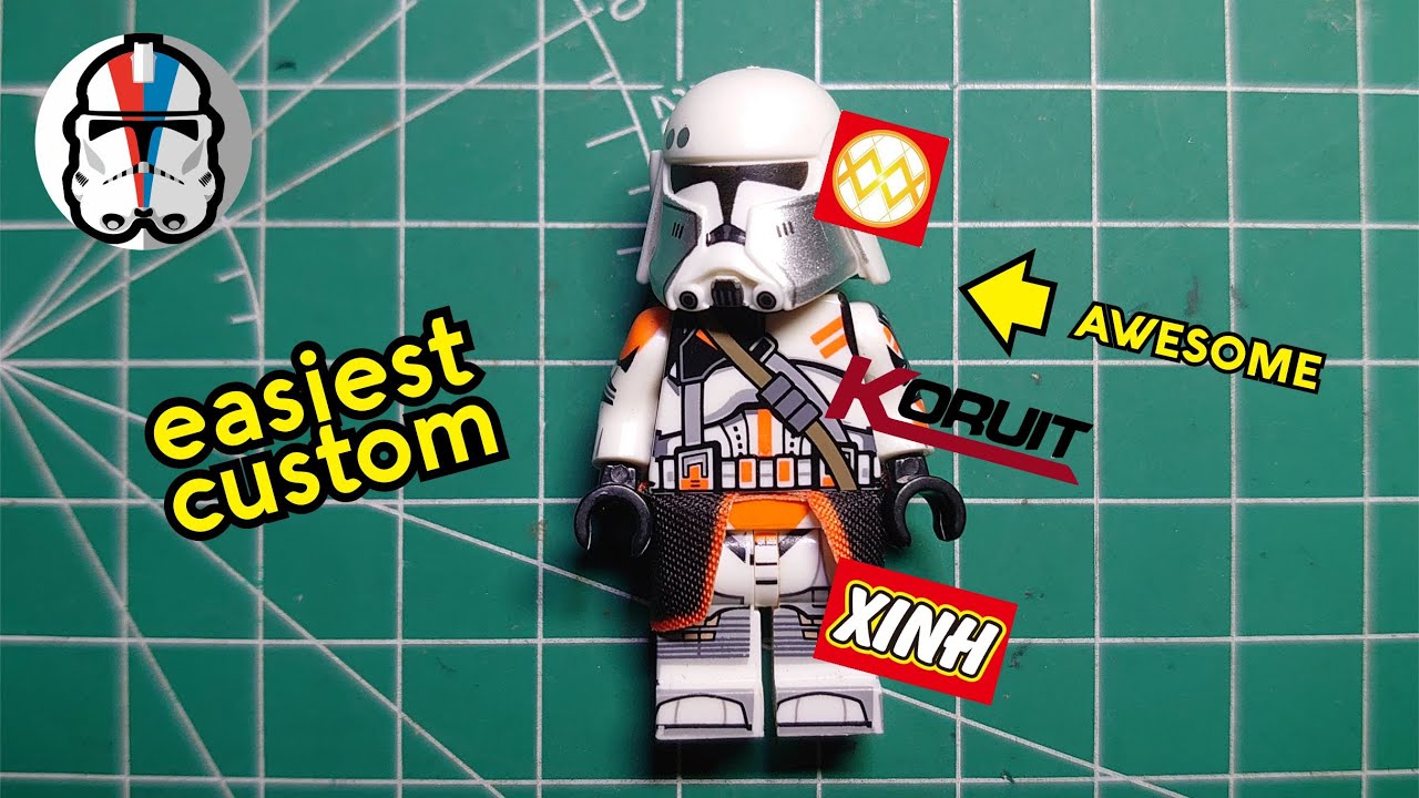 WIP - 3in1 Lego Clone Heavy Assault 212th Trooper - Clone Wars MOC ...