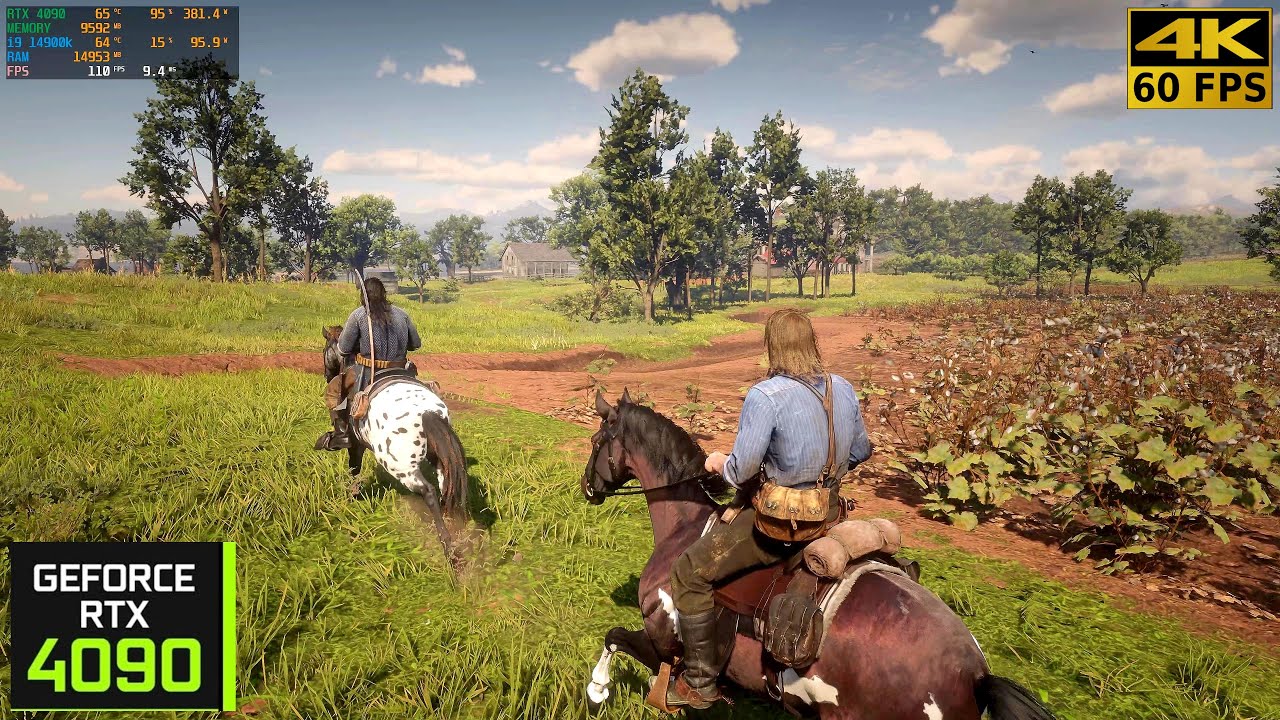 Red Dead Redemption 2: RTX 4090 + i9 14900K (4K60 Ultra Settings - RTX ...