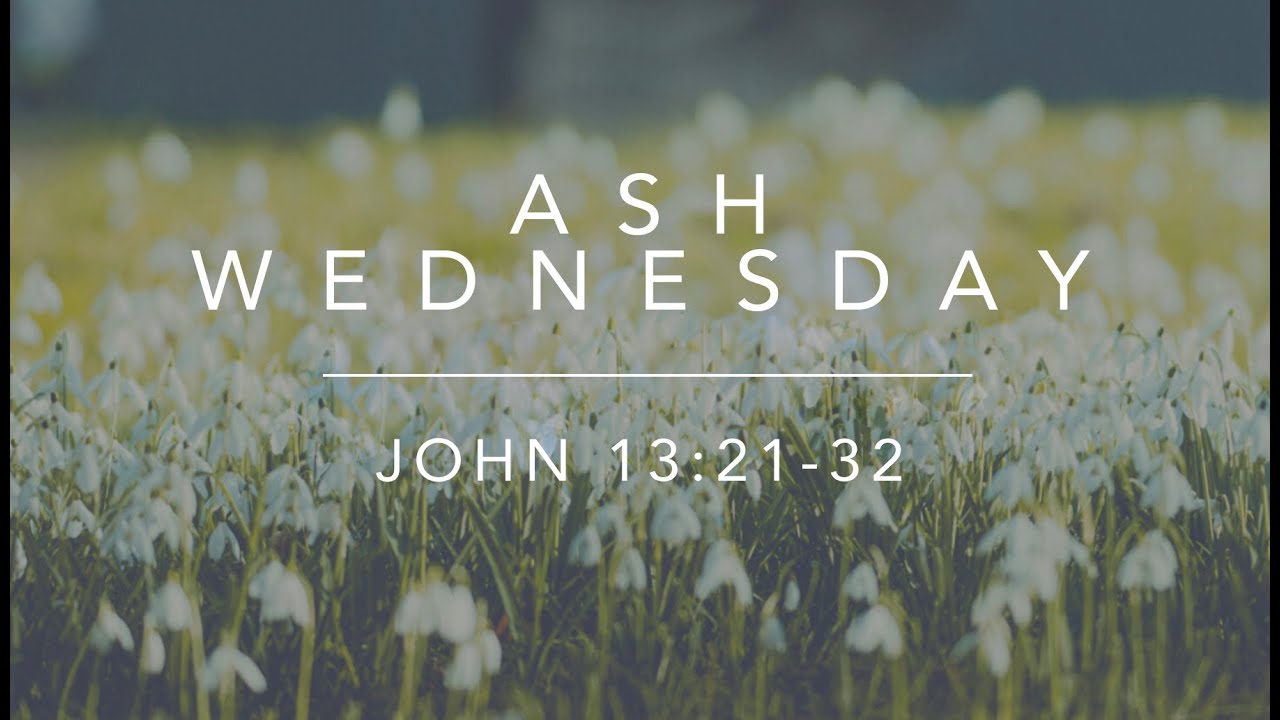 Ash Wednesday Devotional - YouTube