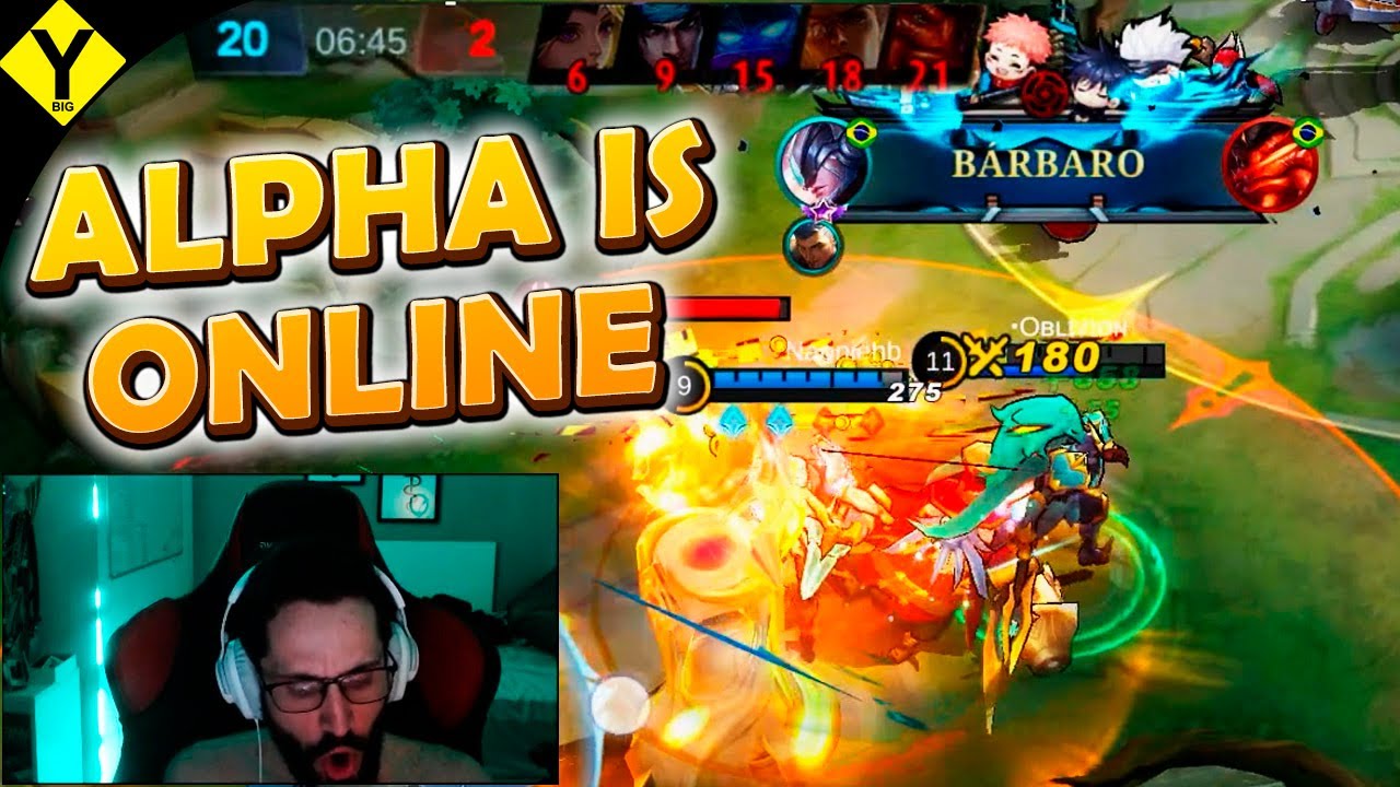 O NOVO ALPHA ESTÁ MUITO FORTE! | Mobile Legends: Bang Bang - YouTube