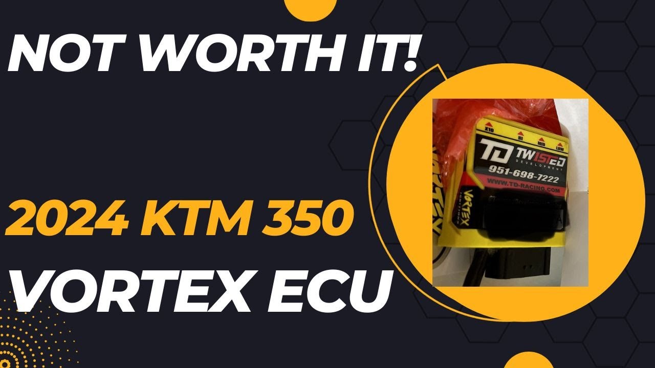 Vortex ECU 2024 KTM 350SXF Review - YouTube
