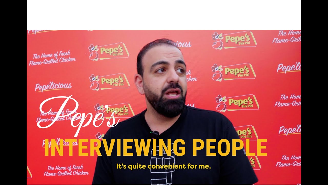 Pepe's INTERVIEWING PEOPLE - YouTube