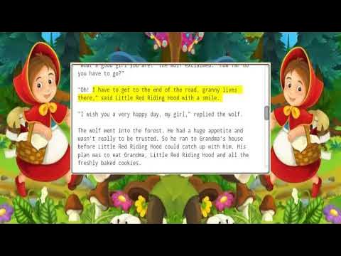 Cuento Infantil "Caperucita roja" - En ingles - YouTube