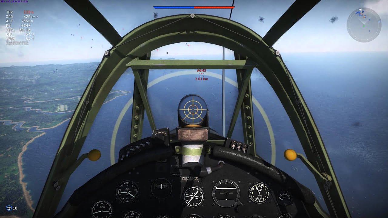 F4u Corsair Cockpit 5866