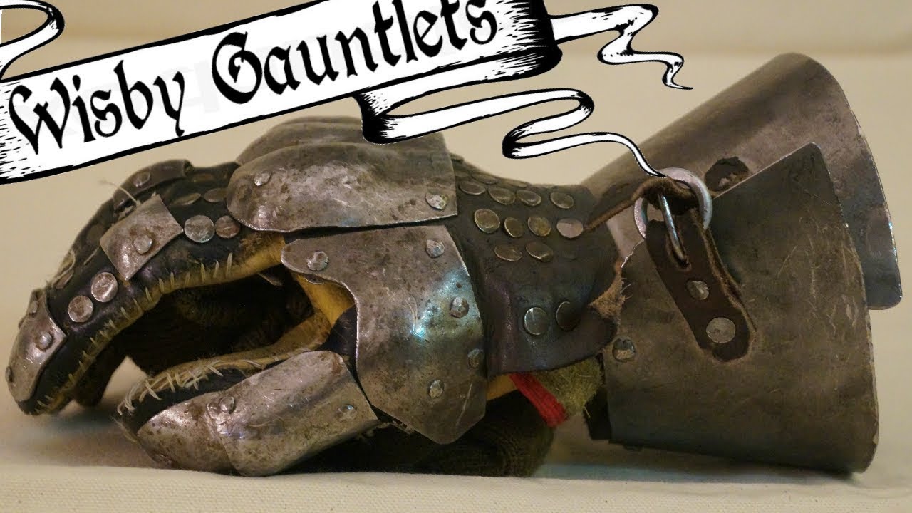 Making a Medieval Suit of Armor: Gauntlets - YouTube