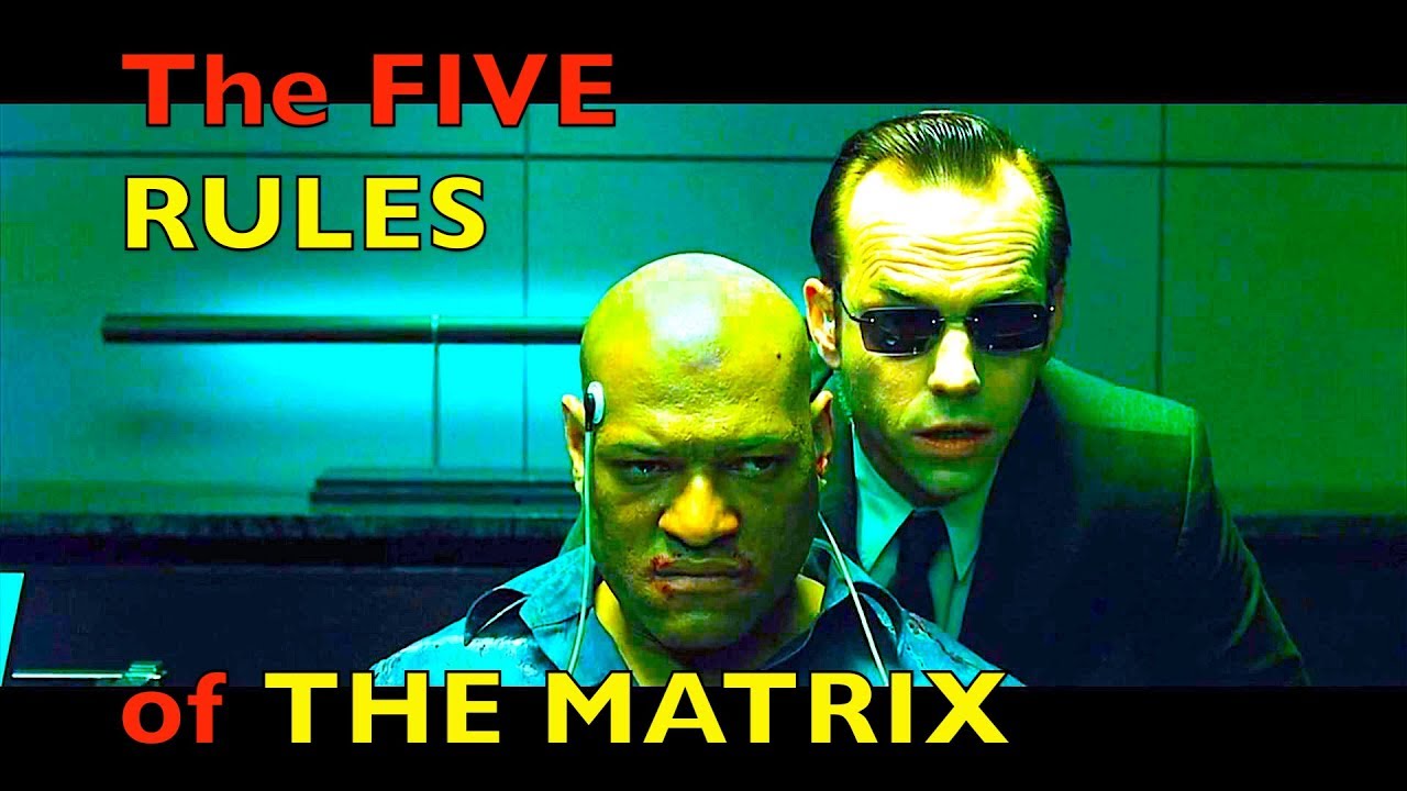 EXIT THE MATRIX -The FIVE RULES of THE MATRIX - Ascension ...