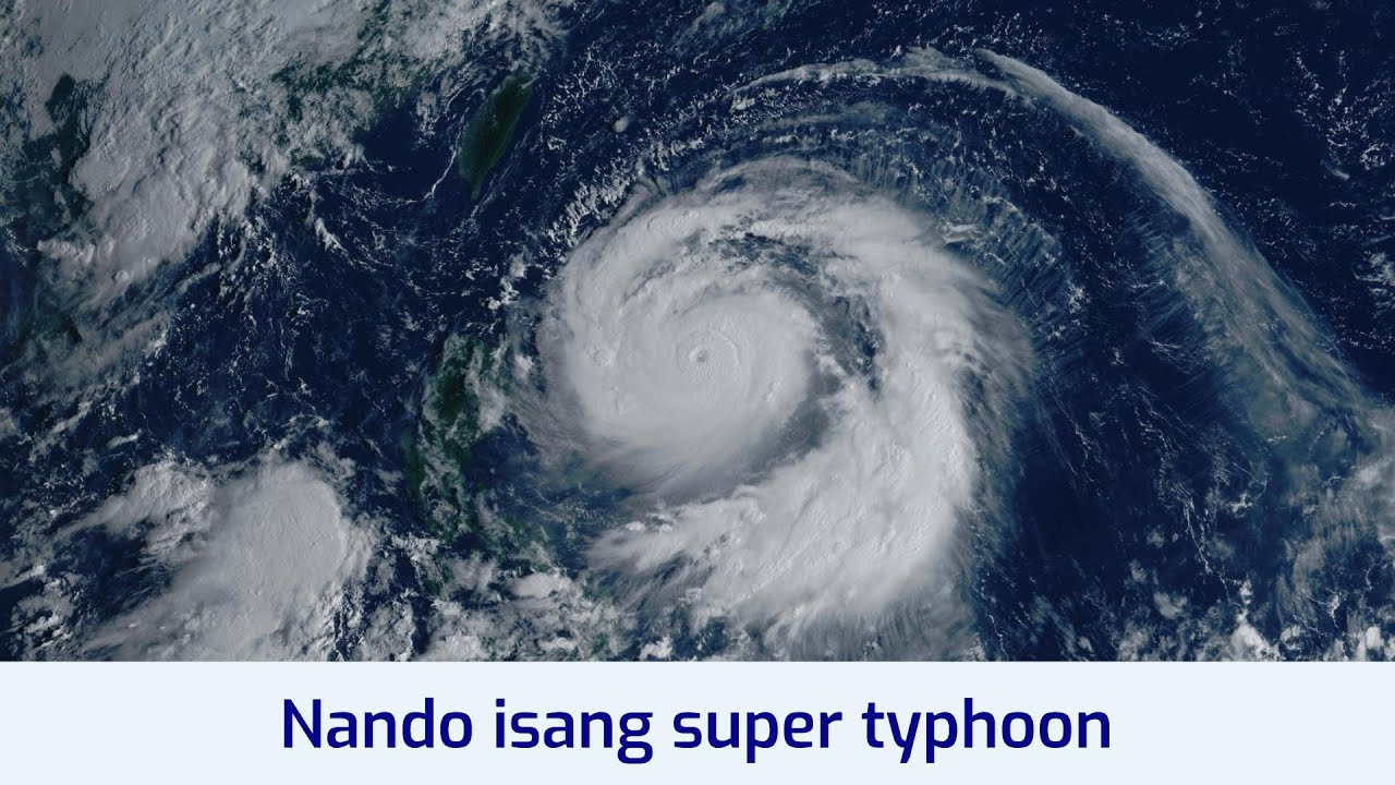 [Filipino] Bagyong Nando isang super typhoon - 9am September 21, 2025 ...