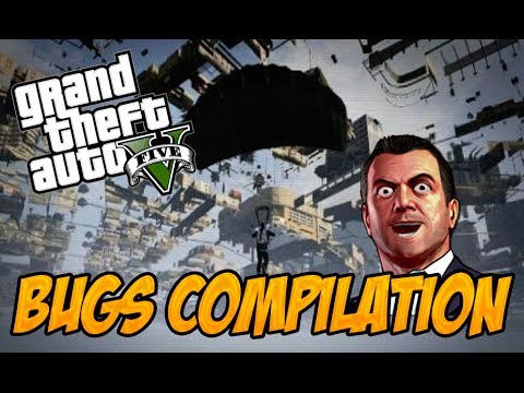 GTA 5 BUGS COMPILATION - YouTube
