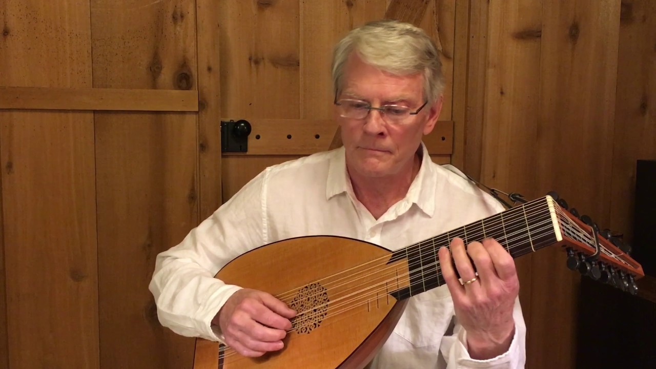 Watkin's Ale (anon): Daniel Estrem, renaissance lute - YouTube