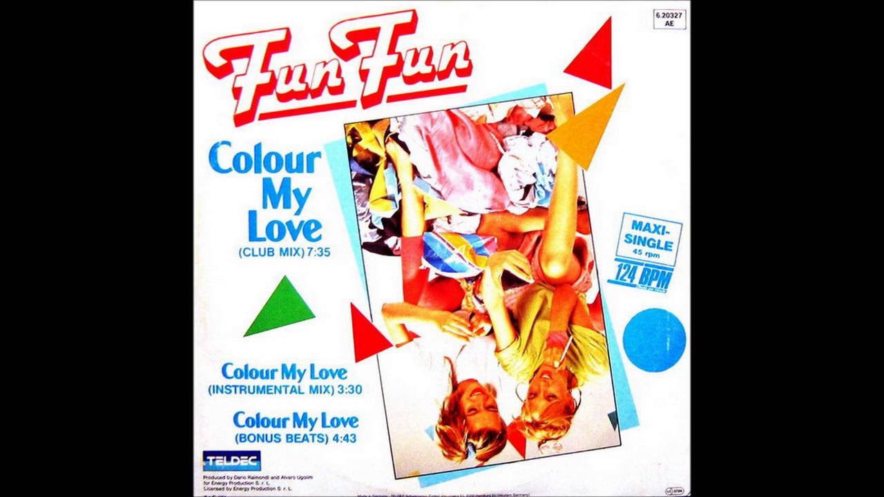 Fun Fun - 1984 - Color My Love - Club Mix - YouTube