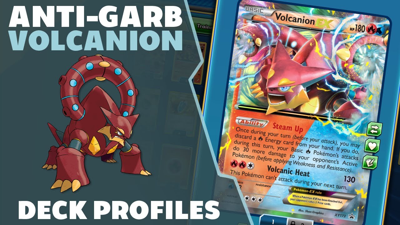 Deck Profiles Ep 38 -Anti-Garb Volcanion-EX- Pokemon Trading Card Game ...