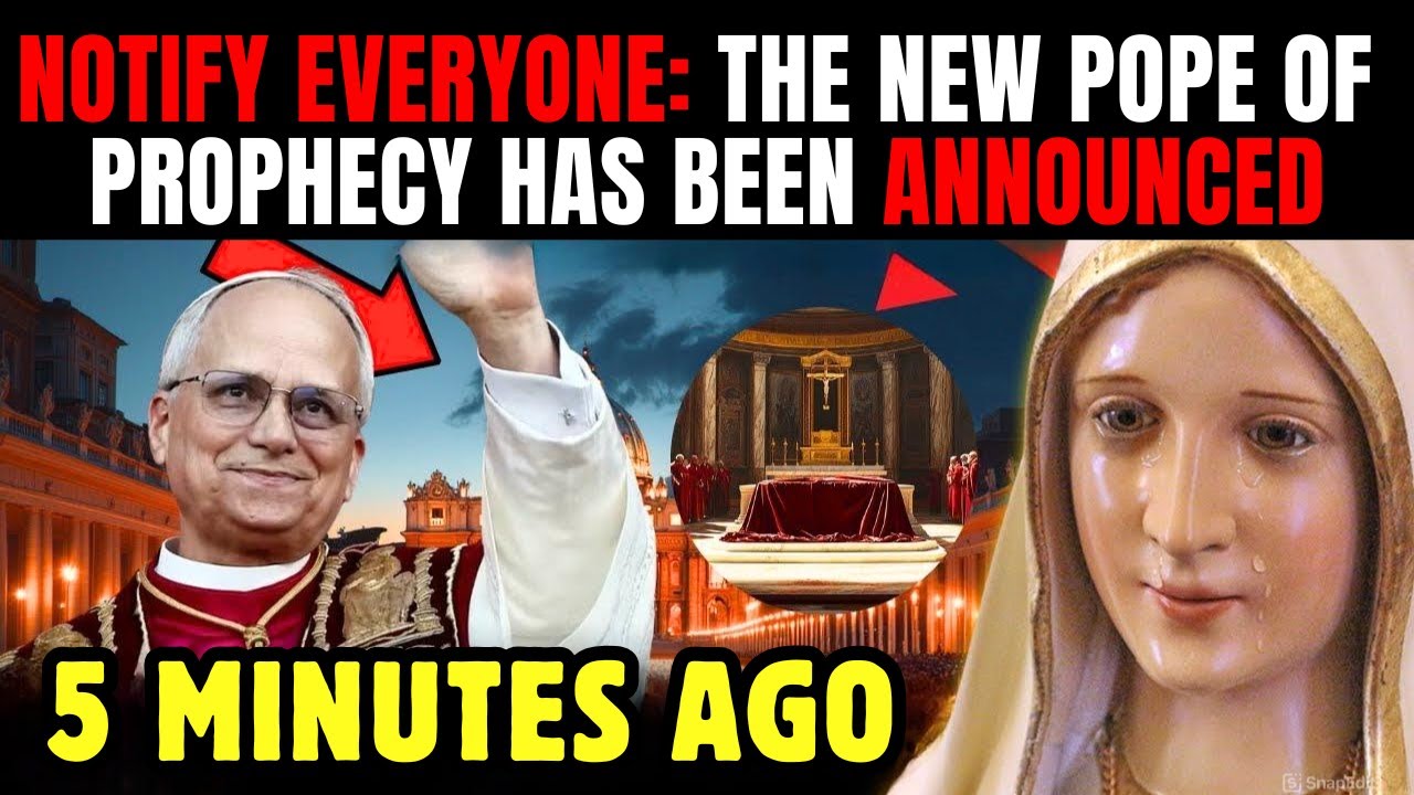 🚨LAST NOTICE: THE NEW POPE ELECTED BY THE VATICAN AND THE PROPHECY OF ...