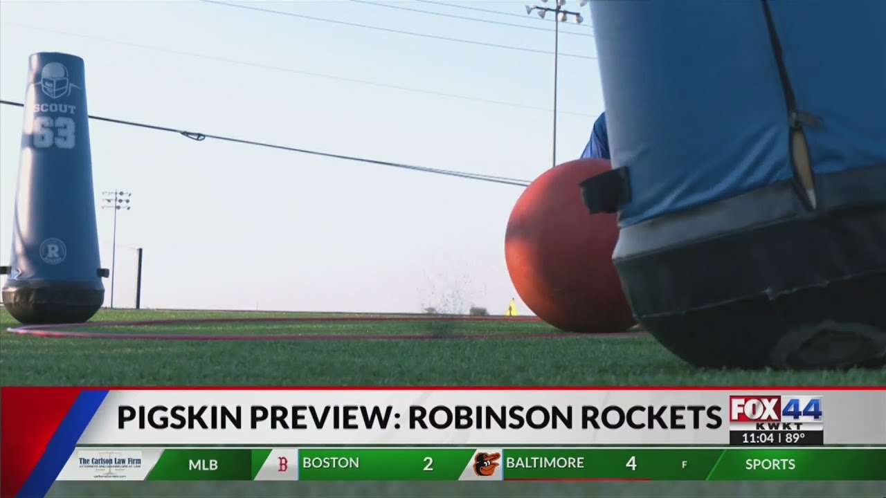 Pigskin Preview: Robinson Rockets - YouTube