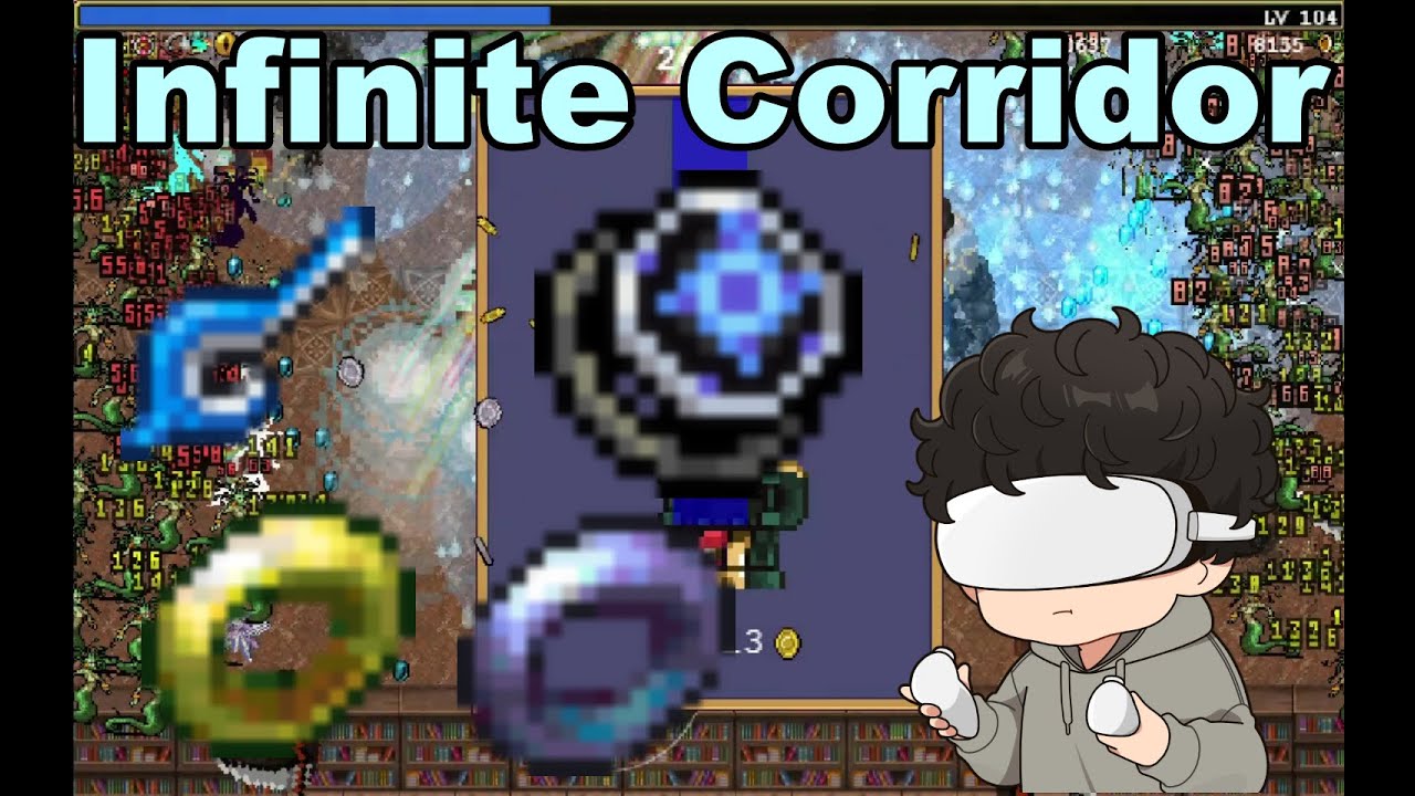 Vampire Survivers | 30 | Obtain the Infinite Corridor - YouTube