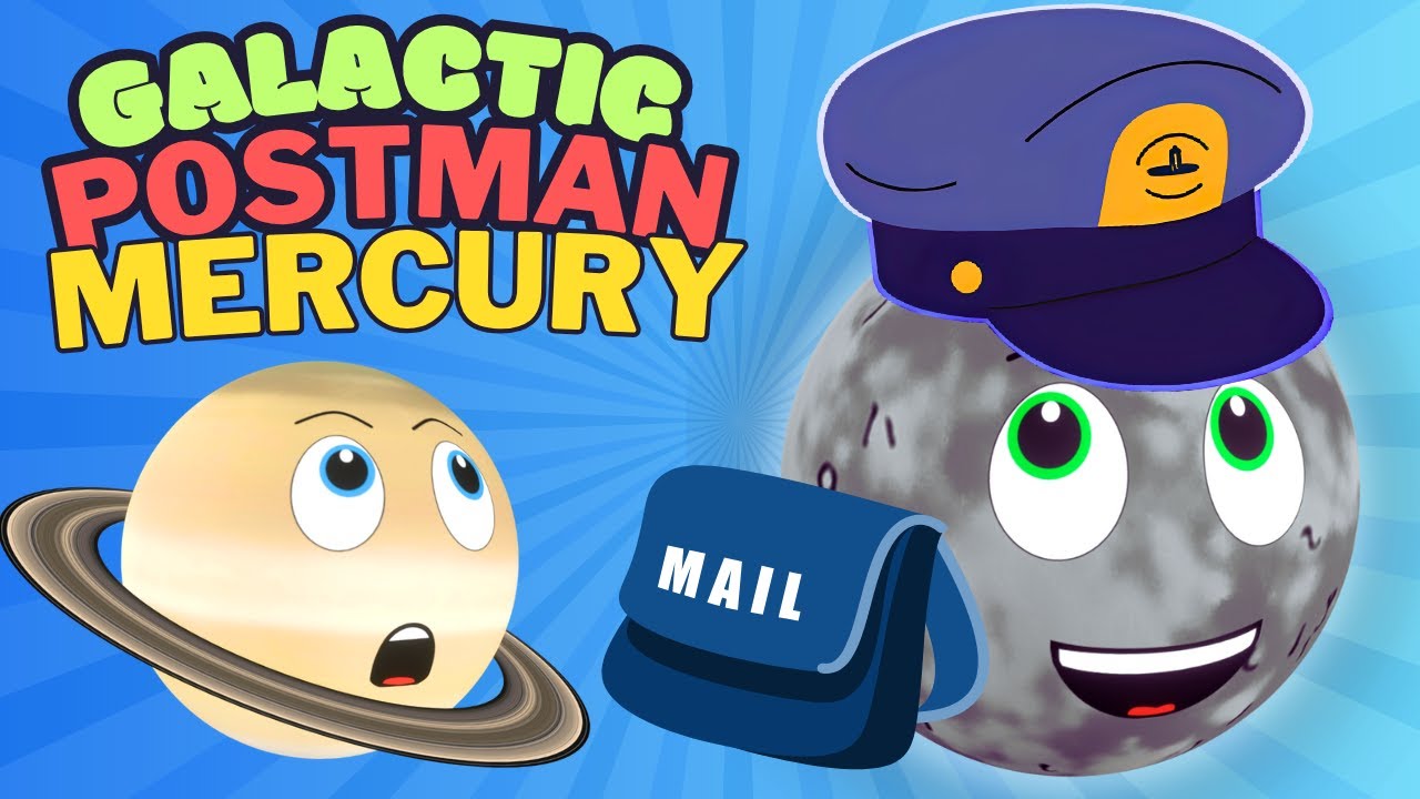 Mercury’s Delivery! Planets for Kids Toy Time Town Solar System ...