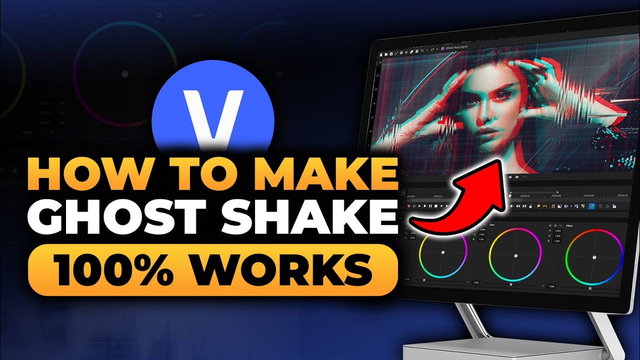 How To Make Ghost Shake Sony VEGAS Pro (FAST & EASY) | 100% WORKS ...
